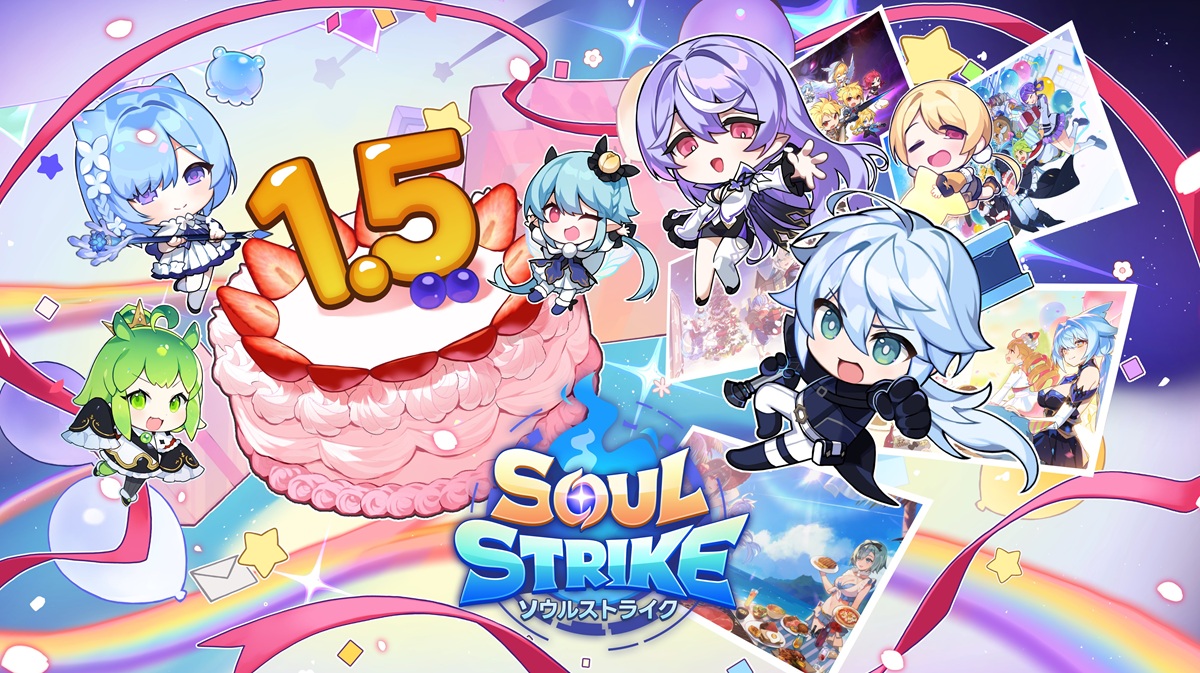 Com2uS Japan、『ソウルストライク』でサービス開始1.5周年を記念した大規模アップデートを実施 | gamebiz