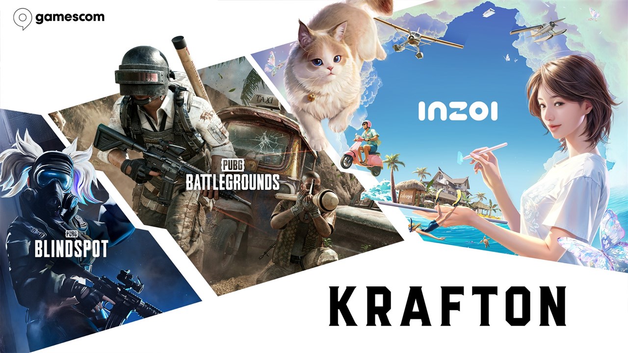 KRAFTON、8月にドイツ・ケルンで開催される「gamescom 2025」に出展 「PUBGゾーン」と「inZOIゾーン」の2つテーマで展示 | gamebiz