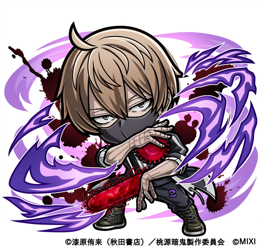 MIXI、『共闘ことばRPG コトダマン』でTVアニメ『桃源暗鬼』初コラボを9月24日より開催 | gamebiz