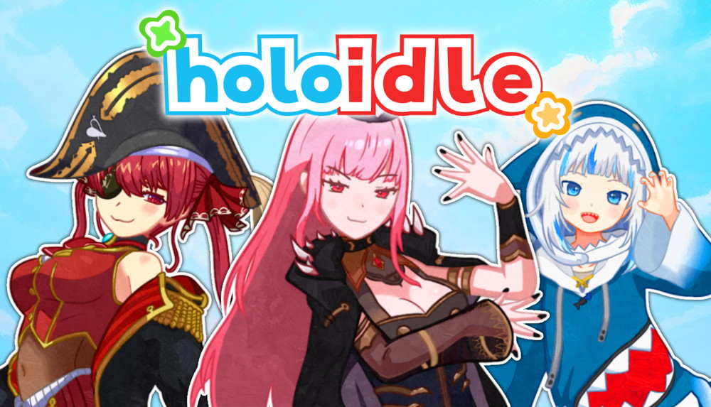 CCMC、ホロライブタレントの配信をモチーフとしたクリッカーゲーム「Holoidle」を「holo Indie」よりSteamでリリース | gamebiz
