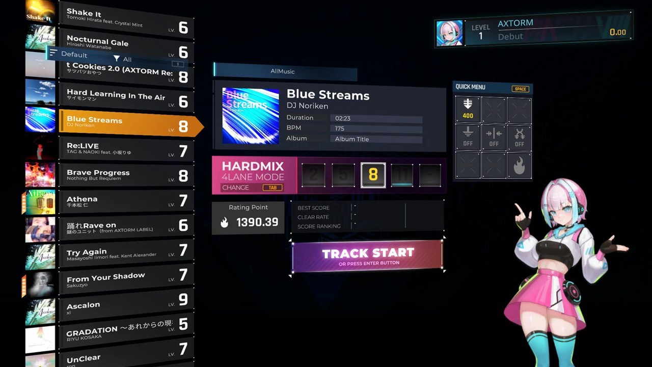 AXTORM、マッシュアップをコンセプトとした新作音楽ゲーム『MASH VP! Re:VISION』のアーリーアクセス版を10月11日にSteamにて発売 | gamebiz