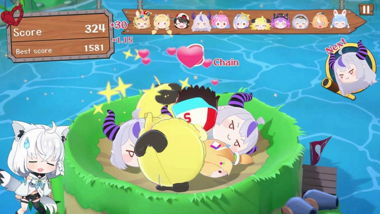 ビサイド、『ホロライブ お宝マウンテン』で白上フブキの「すこんなDLC」を配信開始!白上フブキがゲーム内実況キャラクターとして登場 | gamebiz