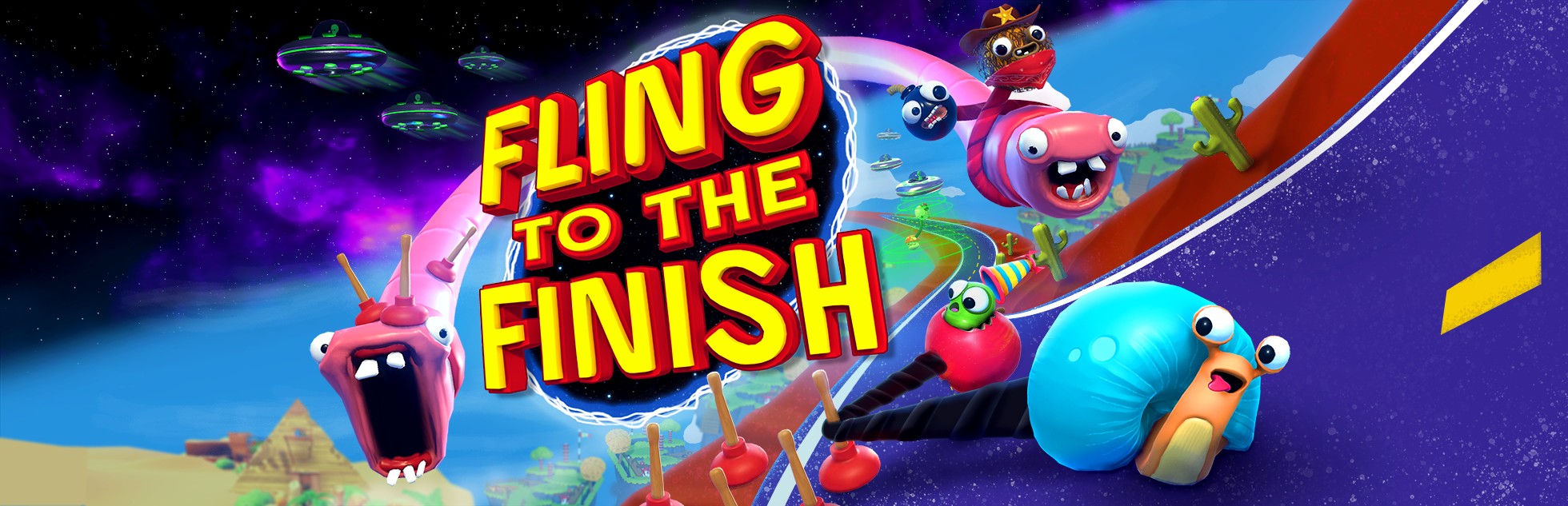 Splitside GamesとDaedalic Ent、協力型レースゲーム「Fling to the Finish」を9月4日にリリース | gamebiz