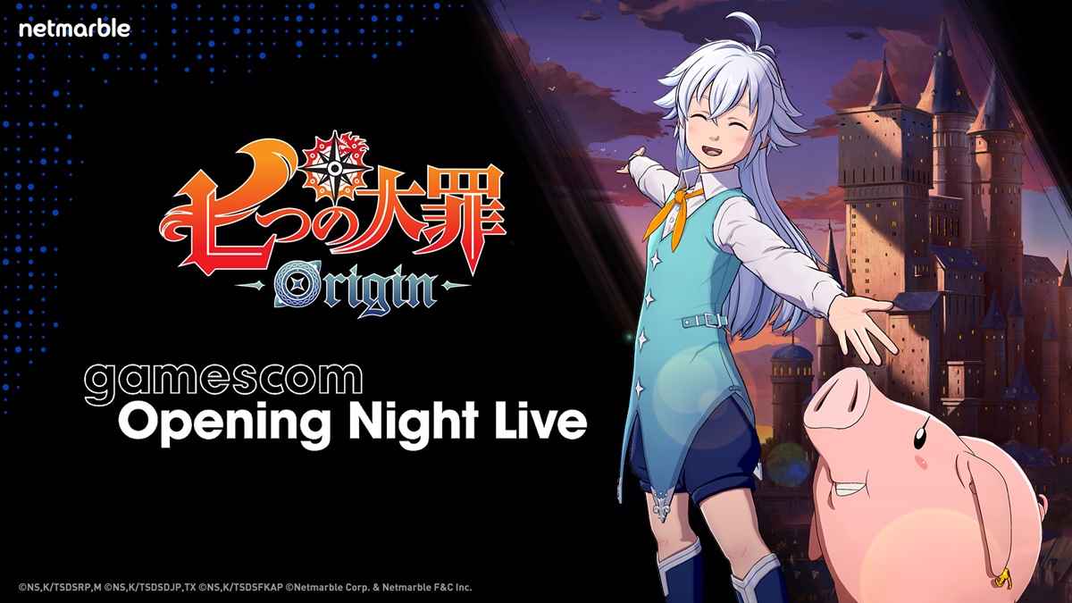 ネットマーブル、新作オープンワールドRPG『七つの大罪：Origin』について8月19日のGamescom「Opening Night Live」で新トレーラーを公開予定 | gamebiz